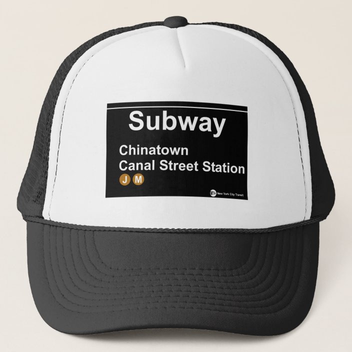 New York Subway Station Trucker Hat | Zazzle.com