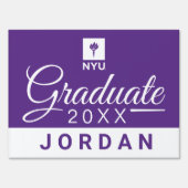 New York University Graduate Sign | Zazzle