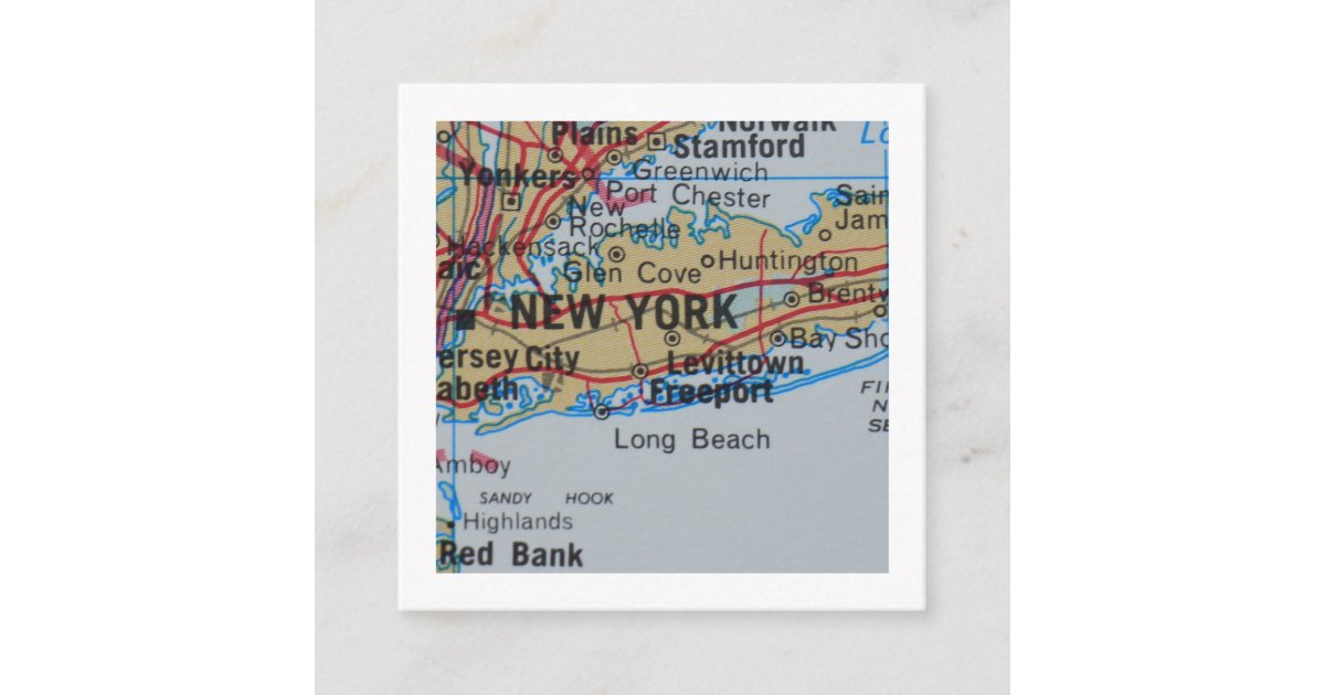 new york We've Moved New Address Card | Zazzle