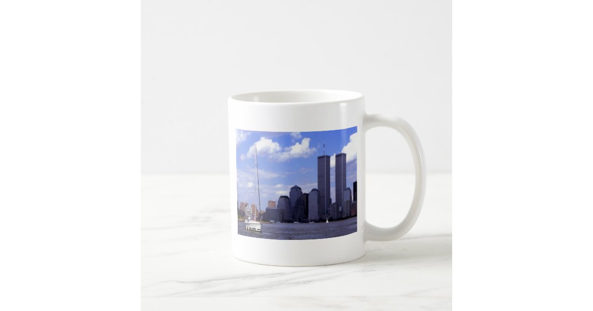 New Yorks Twin Towers Coffee Mug