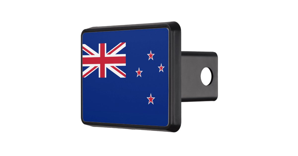 New Zealand Flag Hitch Cover | Zazzle