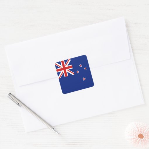 New Zealand Flag Sticker | Zazzle