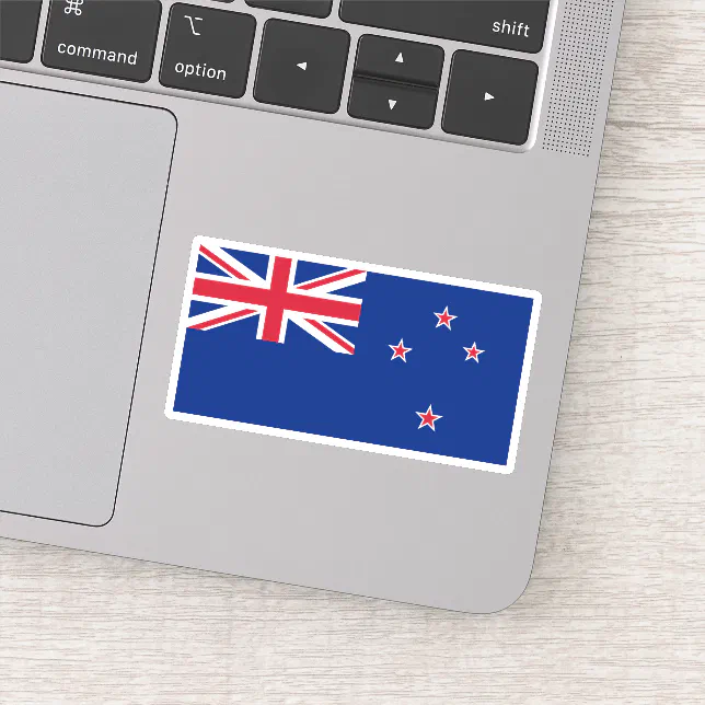 New Zealand flag Sticker | Zazzle