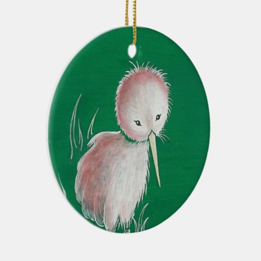 New Zealand Kiwi Bird Ceramic Ornament | Zazzle