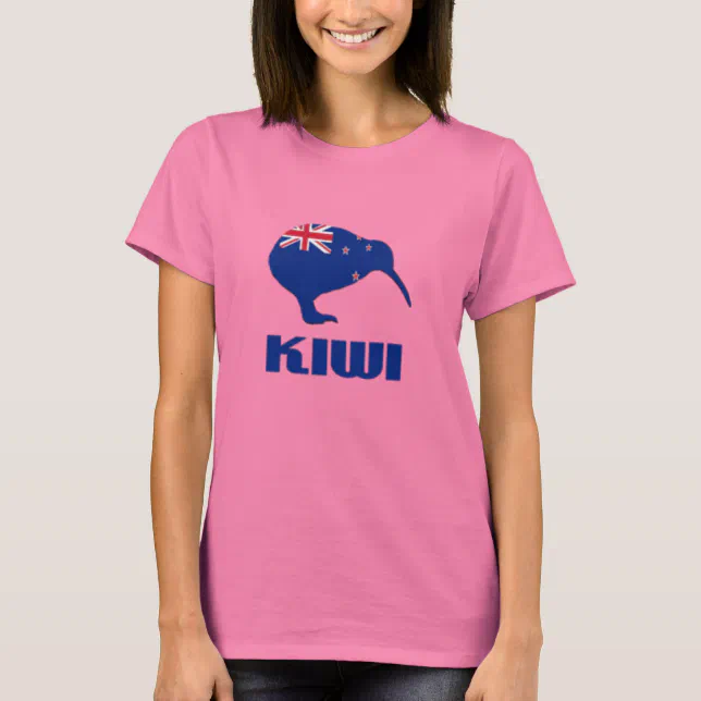 New Zealand Kiwi T-Shirt | Zazzle