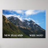 NEW ZEALAND, WHY NOT? POSTER | Zazzle