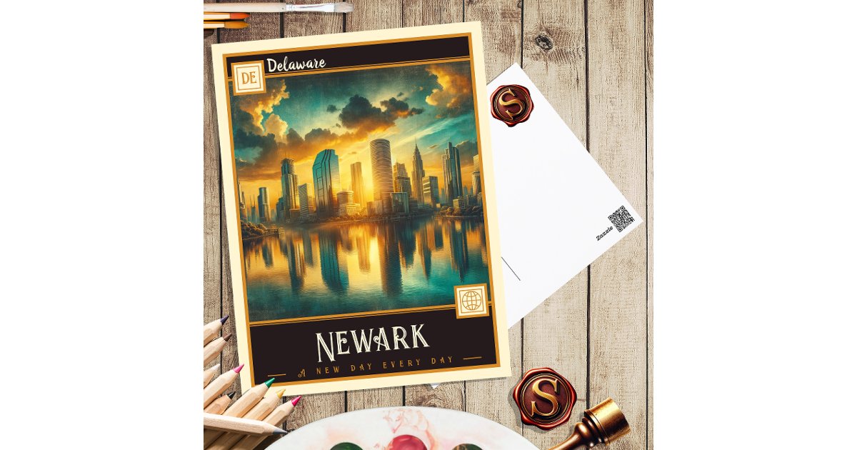 Newark, Delaware | Vintage Postcard | Zazzle