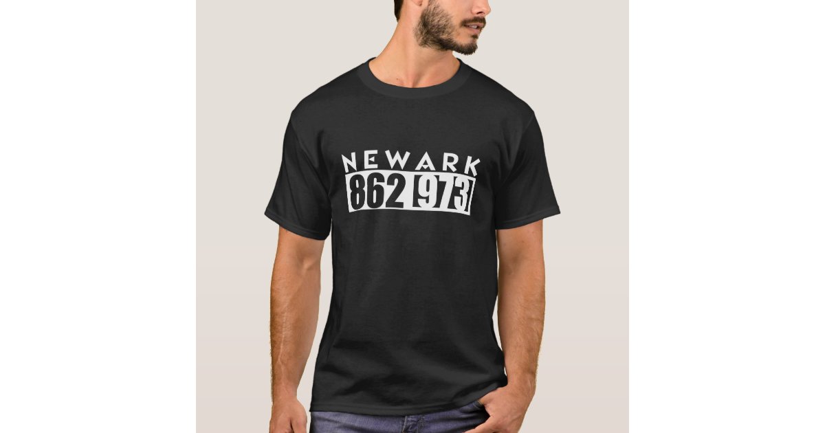 NEWARK NJ 862 973 Area CODE T Shirt Zazzle newark-nj-862-973-area-code-t-shirt-zazzle