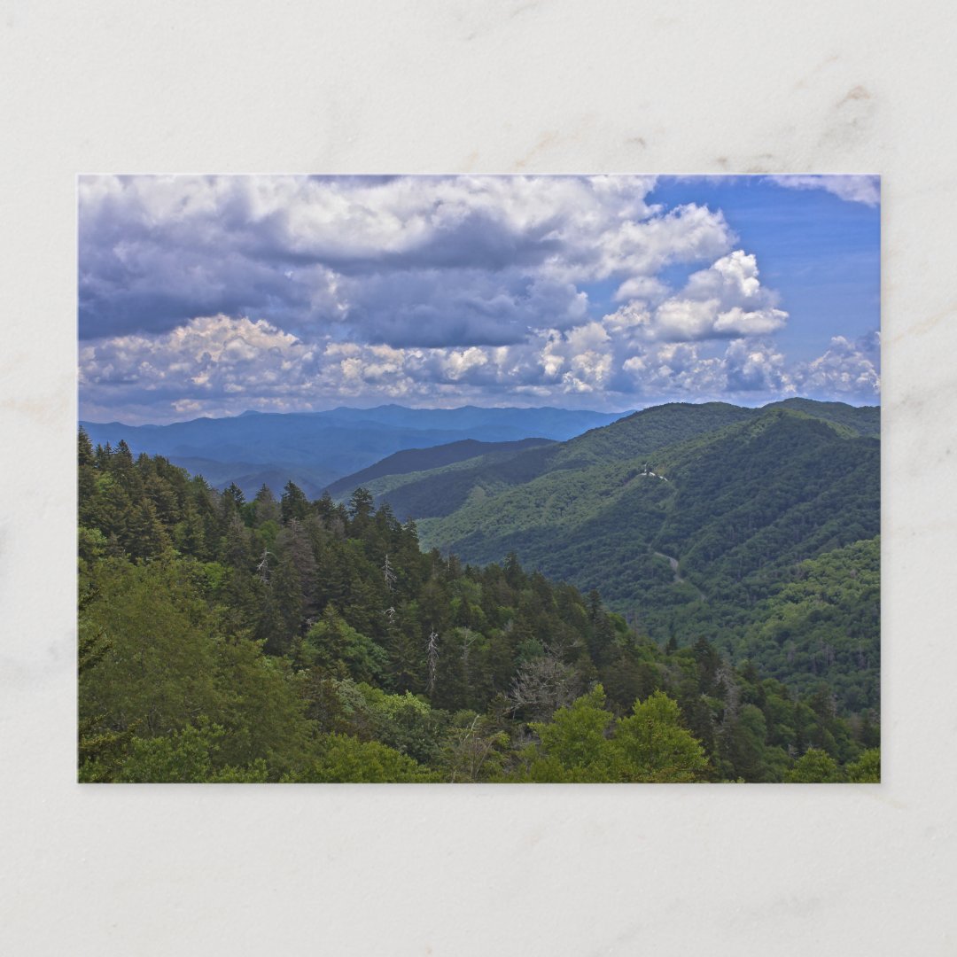 Newfound Gap, Great Smoky Mountains Postcard | Zazzle