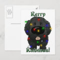 Newfoundland Christmas Lights Holiday Postcard | Zazzle