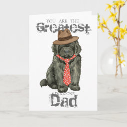 Newfoundland Dad Card | Zazzle