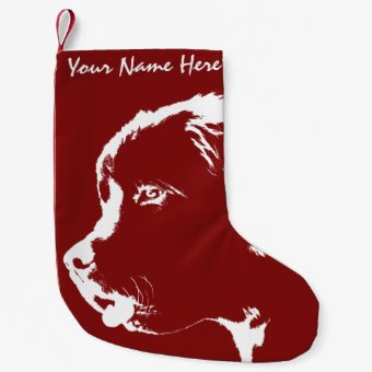 Newfoundland Dog Christmas Stocking Dog Stockings | Zazzle