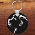 Newfoundland Dog Keychain Newfoundlander Art Gift | Zazzle