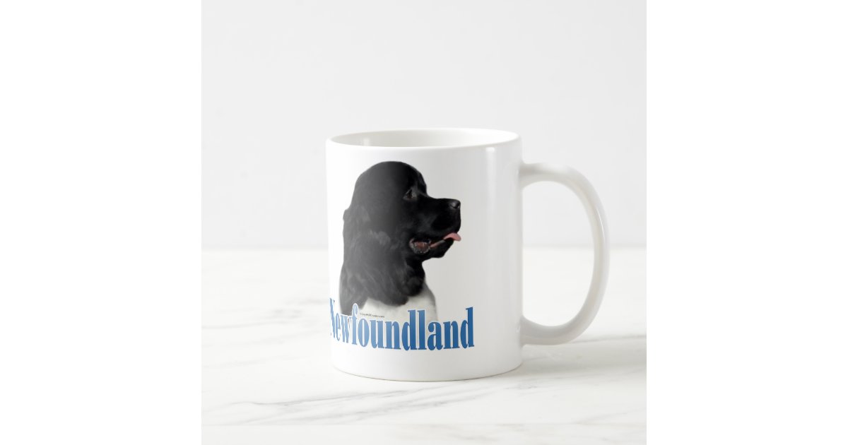 Newfoundland (landseer) Name Coffee Mug | Zazzle