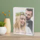 Newlywed Photo Wedding Wooden Box Sign | Zazzle