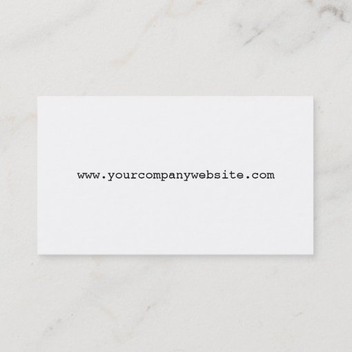 Newspaper Journalist or Magazine Editor's Retro Business Card | Zazzle