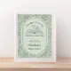 Next Chapter Book Theme Bridal Shower Welcome Poster | Zazzle