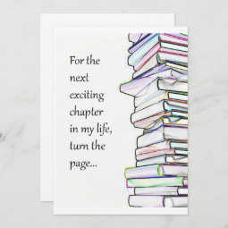 Next Chapter Divorce Party Invitation | Zazzle