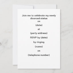 Next Chapter Divorce Party Invitation | Zazzle