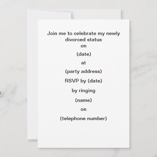 Next Chapter Divorce Party Invitation | Zazzle