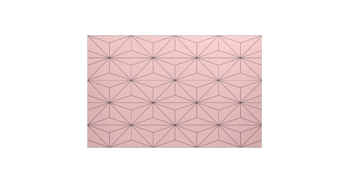 Nezuko Asanoha Fabric | Zazzle
