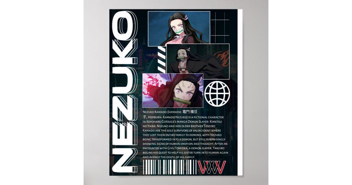 Nezuko poster | Zazzle