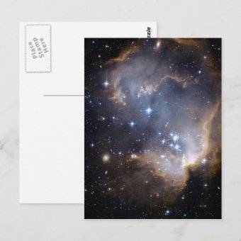 NGC 602 bright stars NASA Postcard | Zazzle