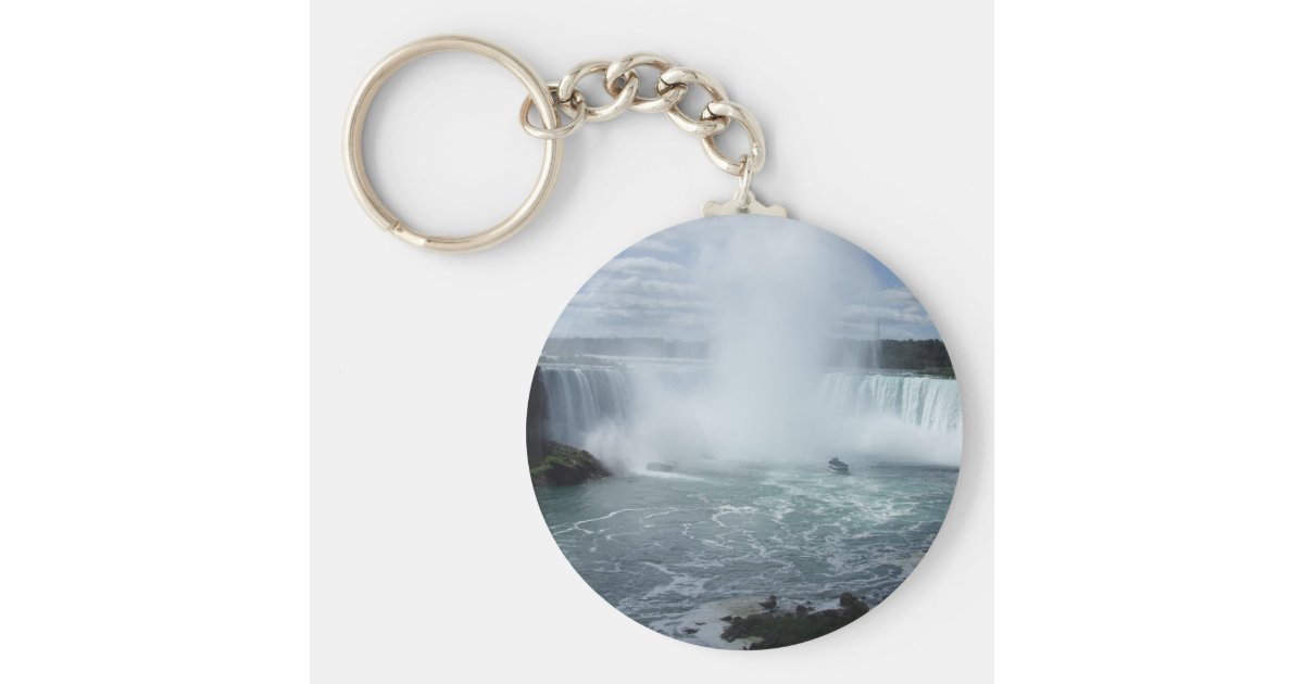 Niagara Falls Keychain | Zazzle.com