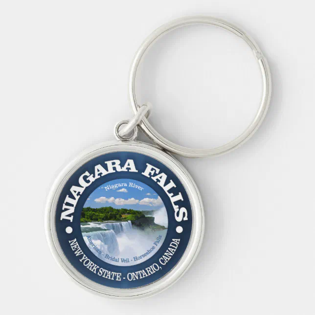Niagara Falls Keychain | Zazzle