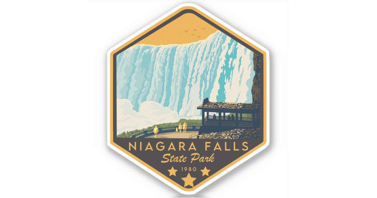 Niagara Falls State Park Sticker | Zazzle