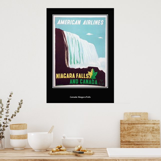 niagara falls print