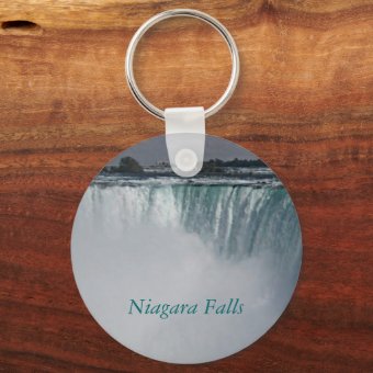 Niagara Falls Waterfall Keychain | Zazzle