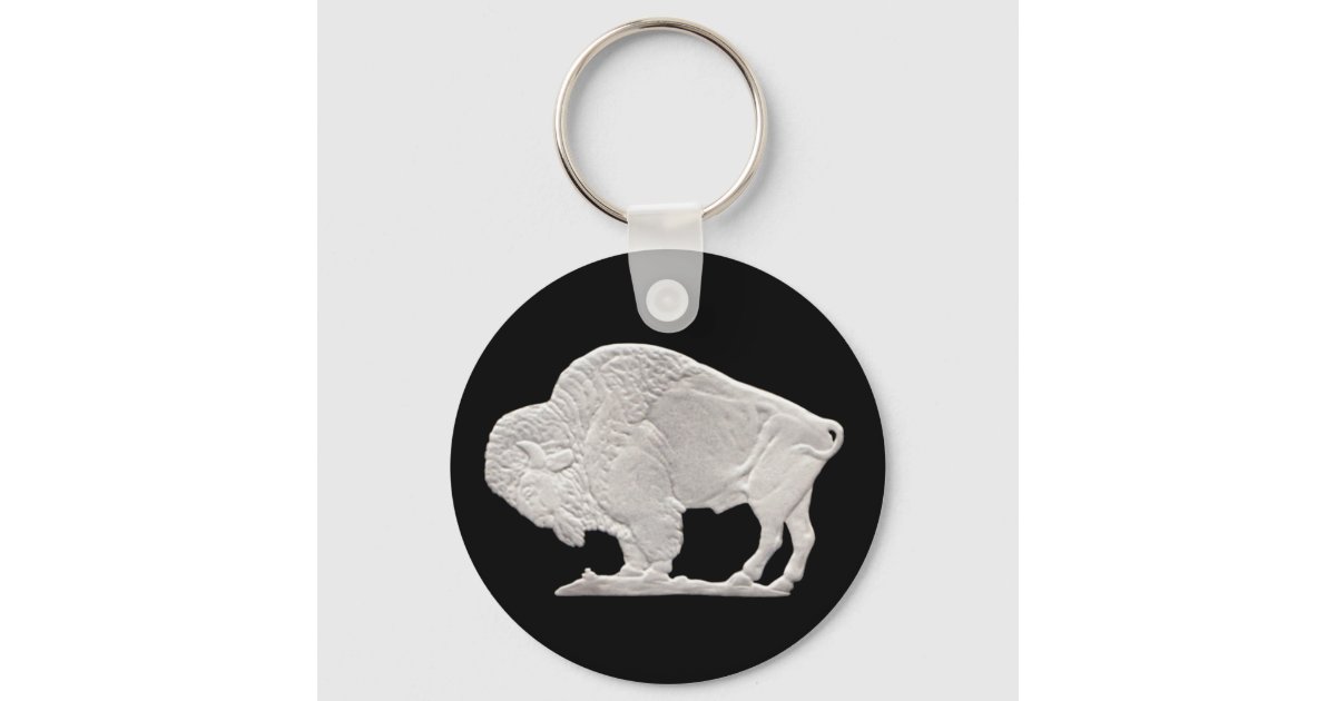 nickle buffalo keychain | Zazzle