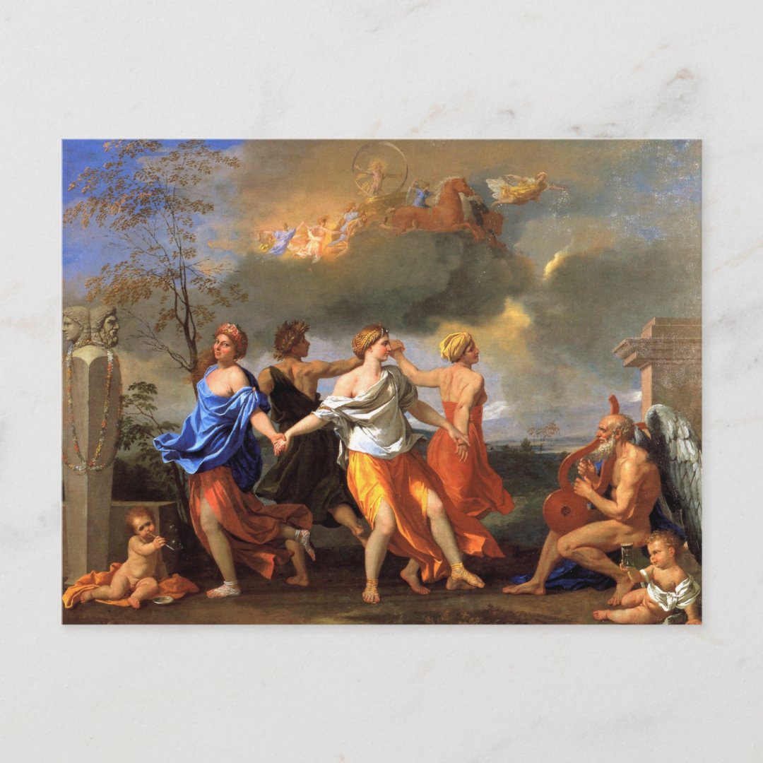 Nicolas Poussin Art Postcard | Zazzle