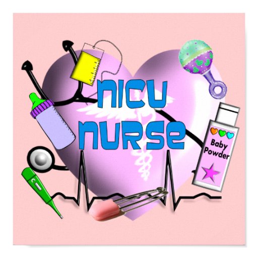 NICU Nurse Canvas ARt Print 3D Graphics Design | Zazzle