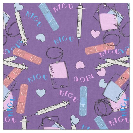 NICU Nurse Fabric | Zazzle