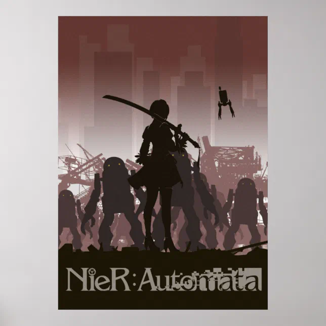 Nier Automata Poster | Zazzle