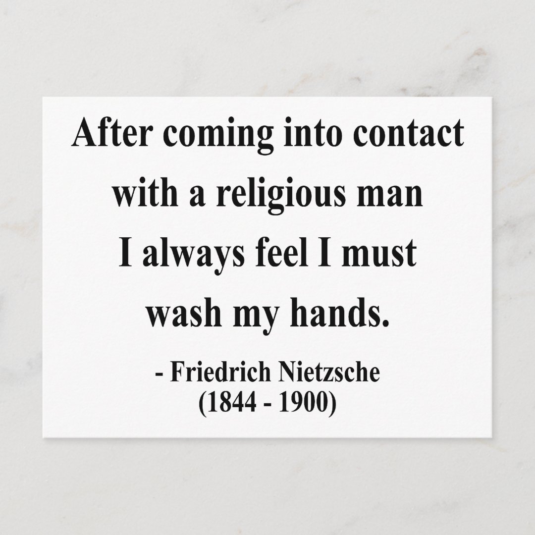 Nietzsche Quote 3a Postcard | Zazzle