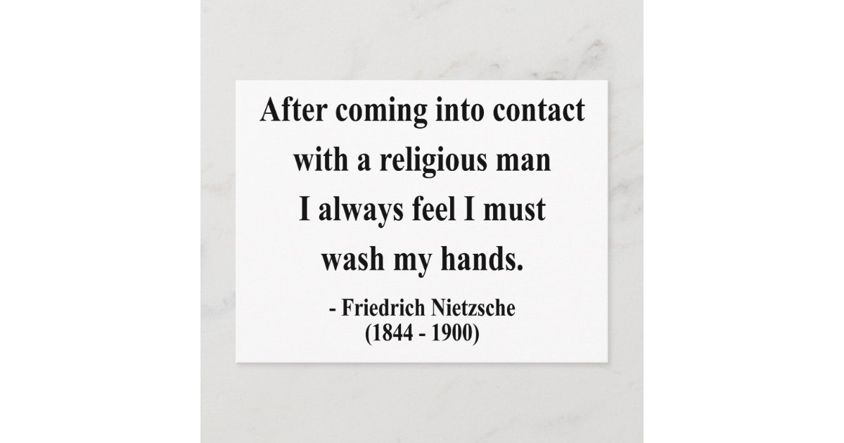 Nietzsche Quote 3a Postcard | Zazzle