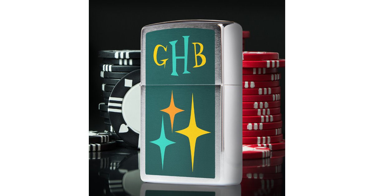 Nifty fifties - triple starburst Zippo lighter | Zazzle