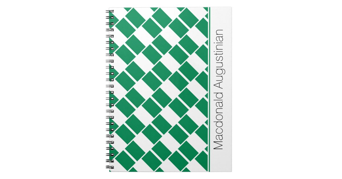 NIGERIA FLAG Customized Notebook | Zazzle