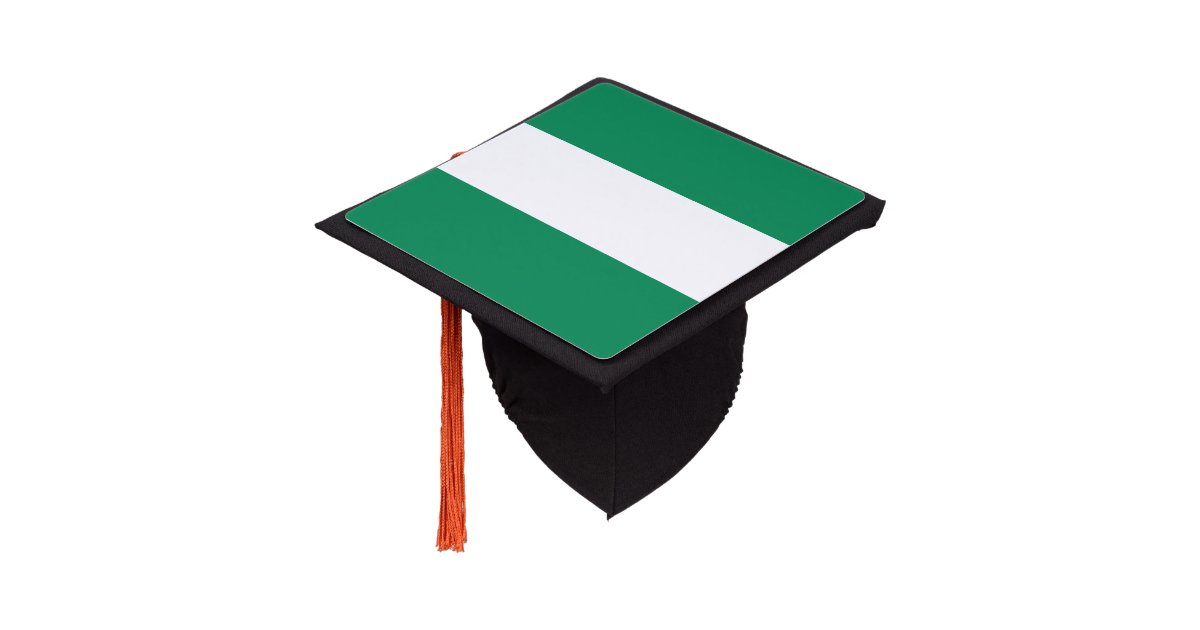 Nigeria Flag Graduation Cap Topper | Zazzle