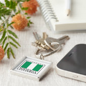 Nigeria keychain | Zazzle