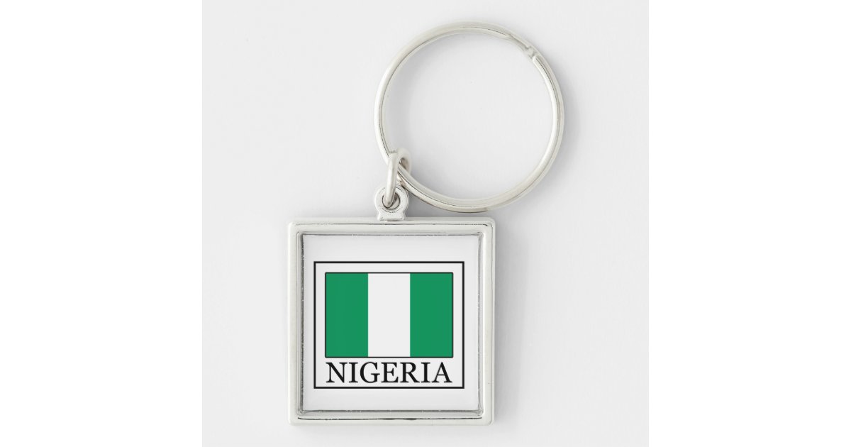 Nigeria keychain | Zazzle