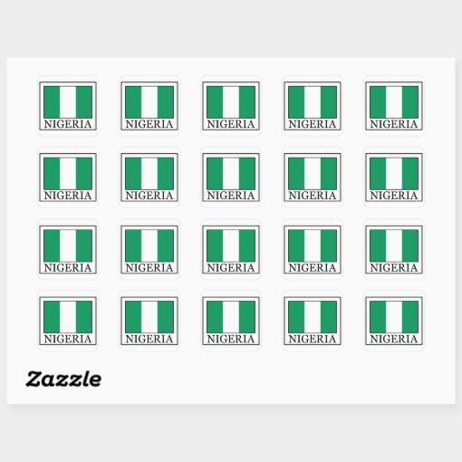 Nigeria sticker | Zazzle