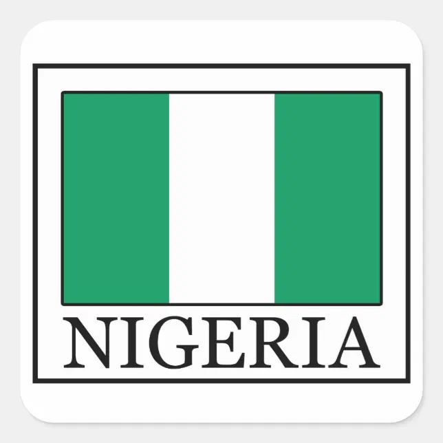 Nigeria sticker | Zazzle