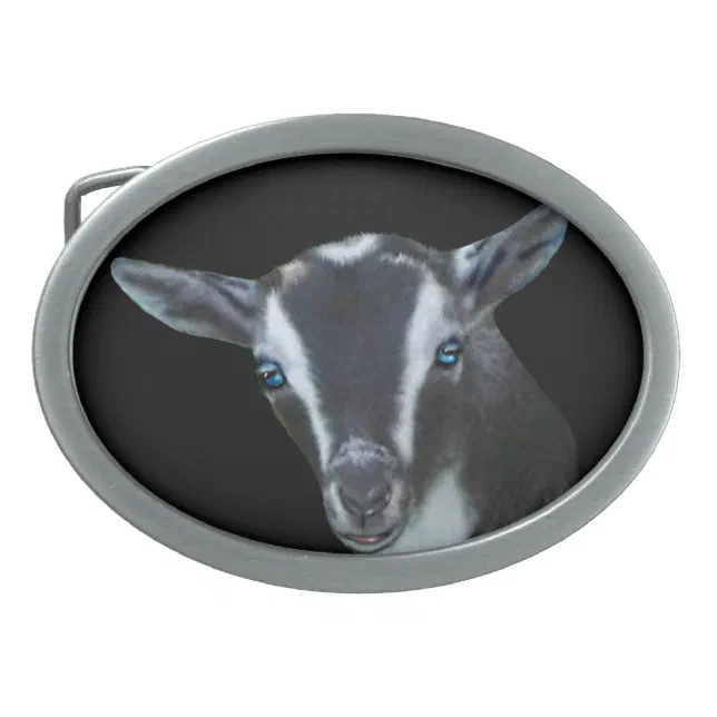 Nigerian Dwarf Dairy Goat Belt Buckle | Zazzle