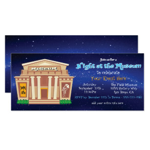 Museum Invitations | Zazzle