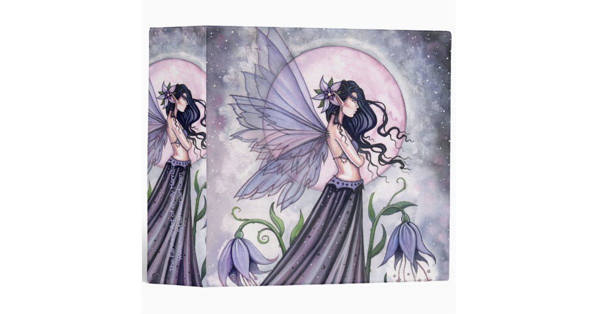 Night Fairy Binder by Molly Harrison | Zazzle