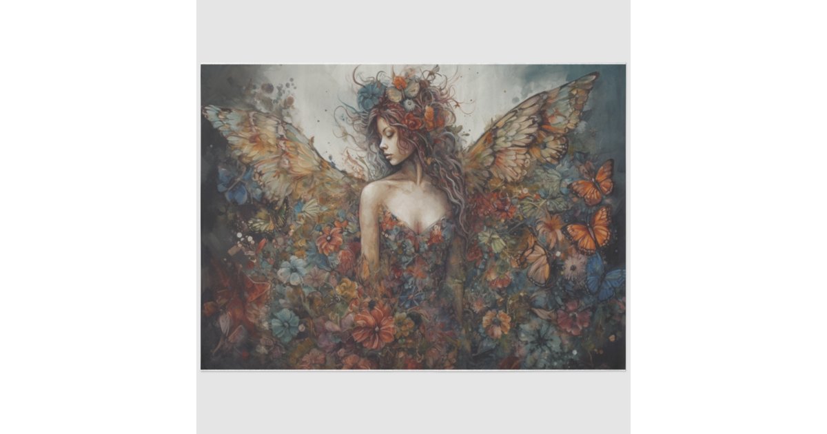 Night Fairy Tissue Paper | Zazzle